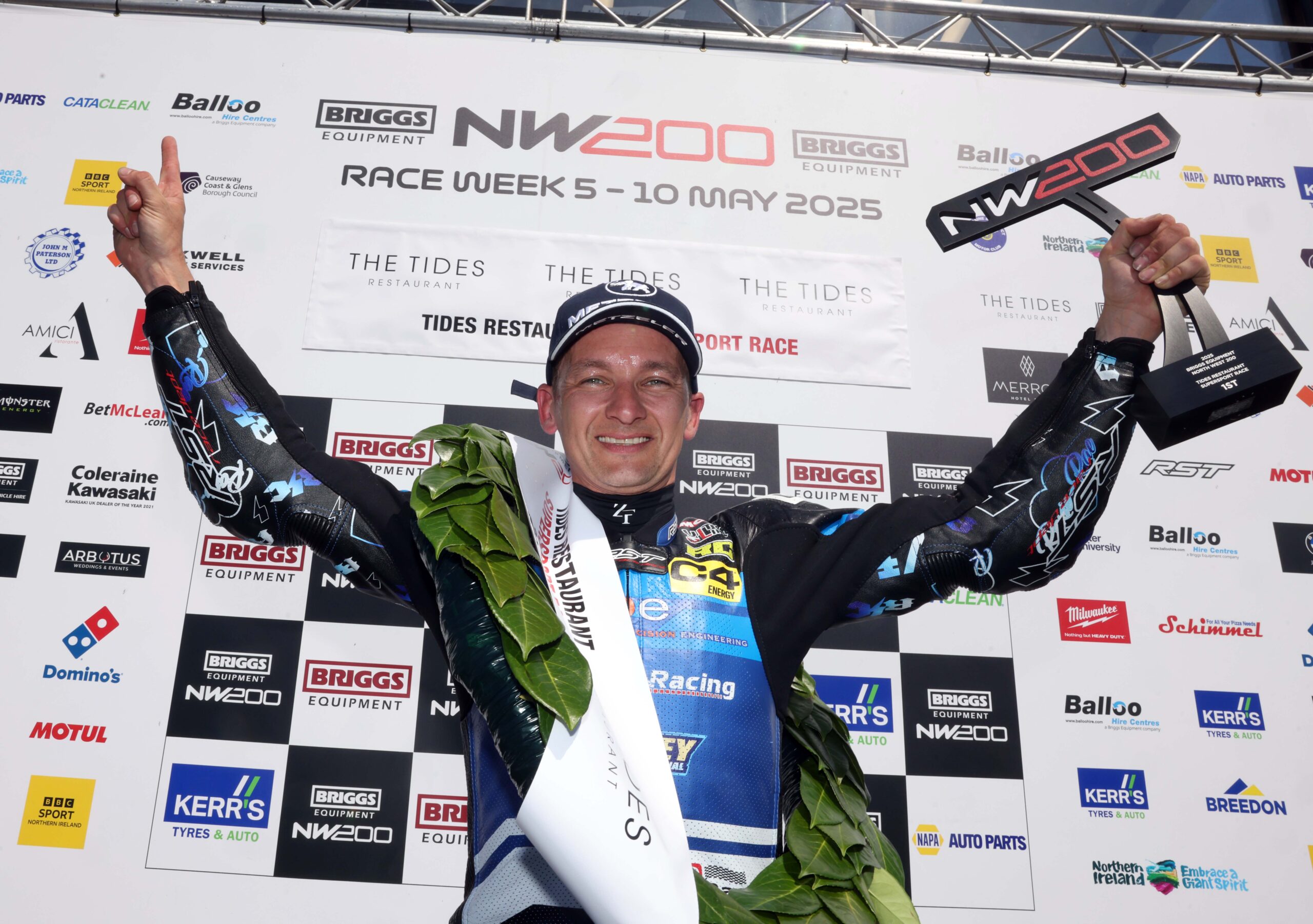 NW200-voittaja Richard Cooper Imatralle – Bike